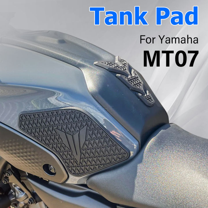 Motorcycle Side Tank Pad Anti Scratch Decal For Yamaha MT07 MT 07 MT-07 ...