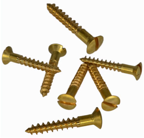 Brass screw nail #6 x 3/4" (Length 20mm) | Daraz.lk