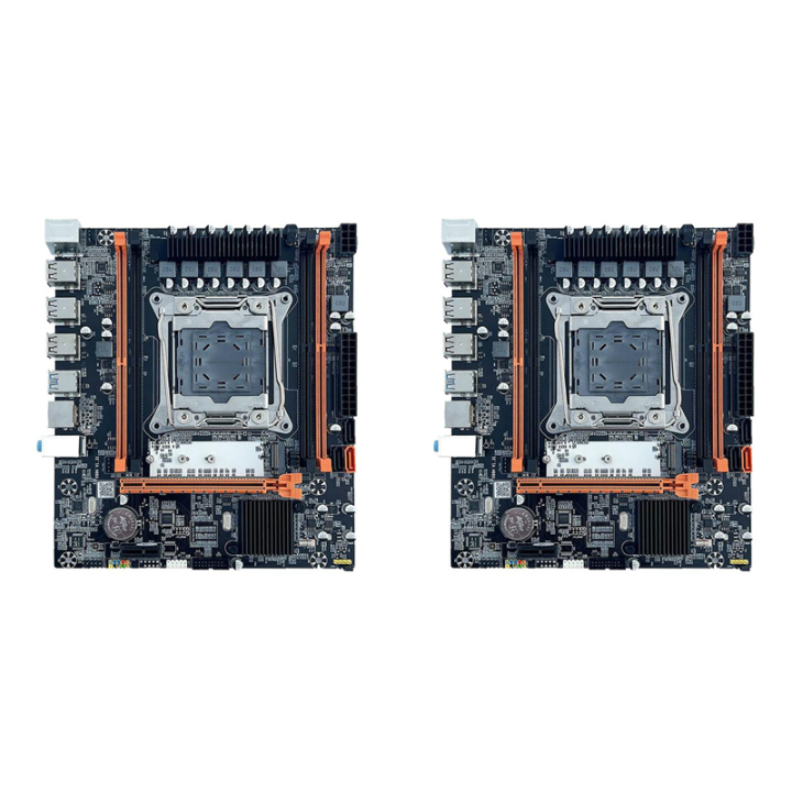 2X X99 Motherboard B85 LGA2011-3 4X DDR4 REG ECC RAM M.2 PCIE SATA3.0 ...