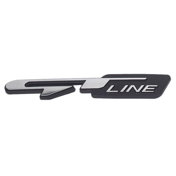 Cool Car Style Sticker Gt Line Letters Sticker For Kia Rear Trunk ...