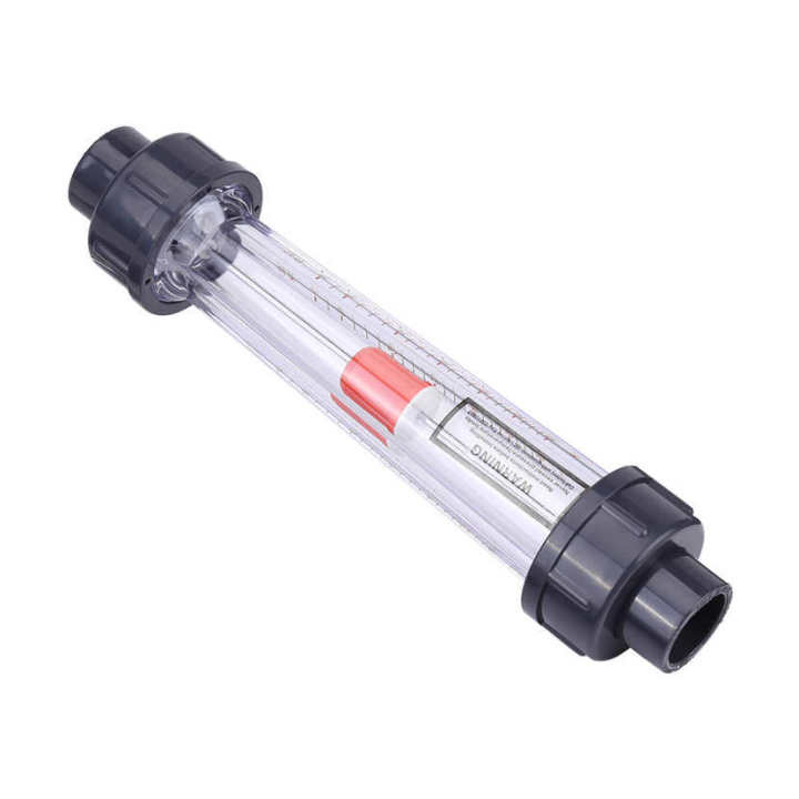 Water Liquid Flow Meter Tool 100-1000L/H Flowmeter Instrument LZS-15 ...