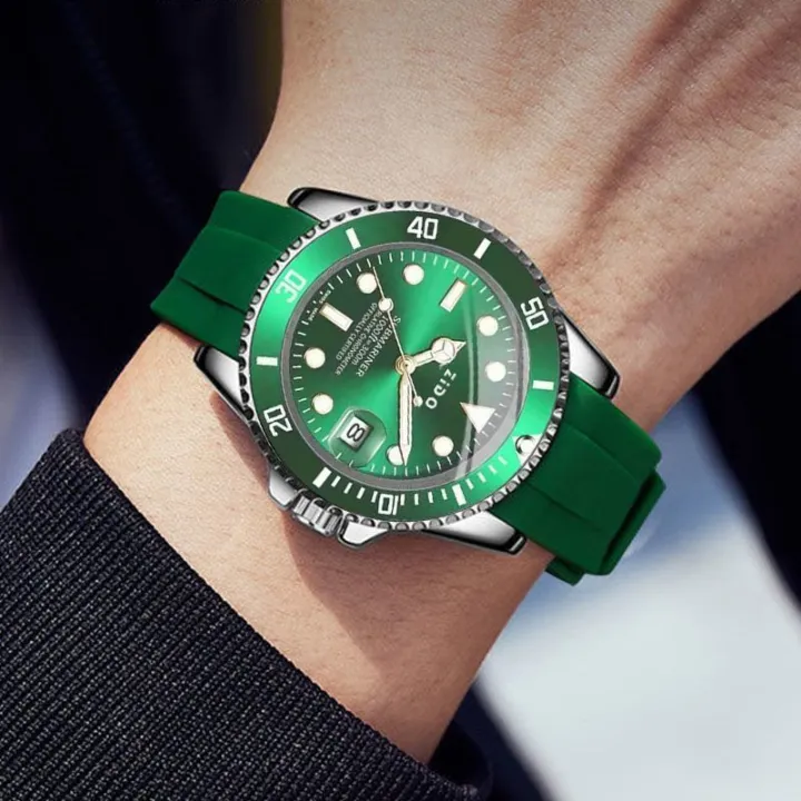 [ZIDO] Men's Watch Men's Casual Automatic Quartz Watch Submariner Men's ...