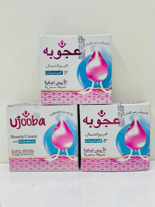 UJOOBA BEAUTY CREAM WITH MULTIVITAMIN fairness & acne | Daraz.lk