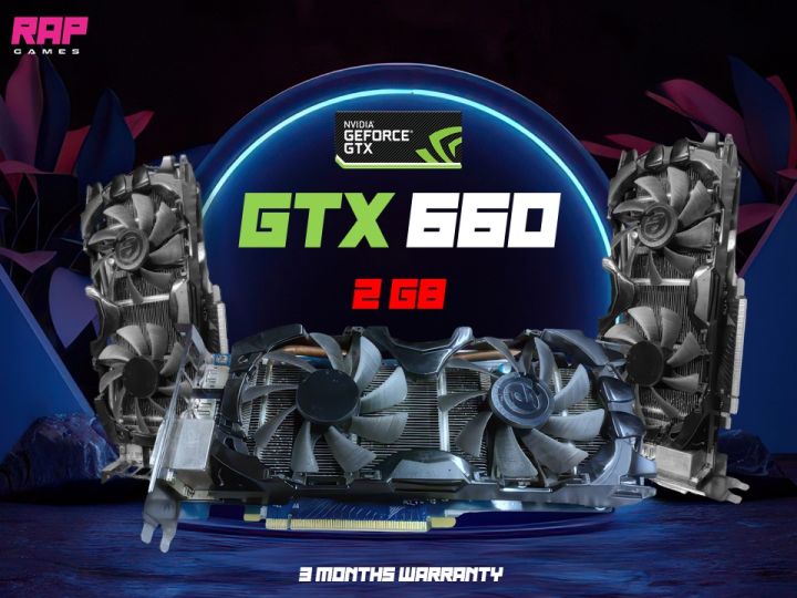 GTX 660 2GB Graphic Card Gaming with warranty | Daraz.lk