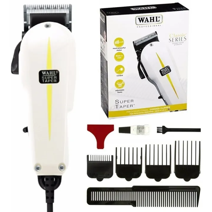 WAHL SUPER TAPER Original Corded Electric Professional Clipper Powerful ...