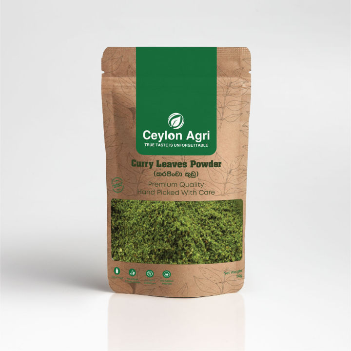 Ceylon Agri : Ceylon Curry Leaves Powder ( 50g ) | Daraz.lk