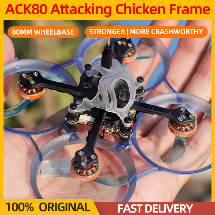 Ack80 Attacking Chicken 2s Fpv Frame Kit Transform Betafpv Pavopico ...