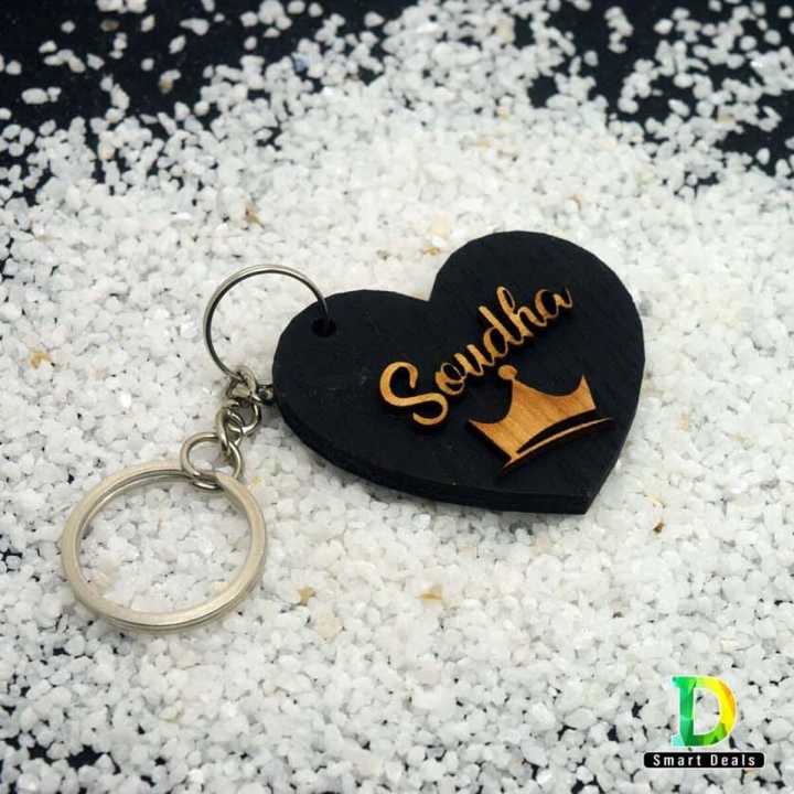 Customized Name Heart Shape Key Tags, King Wishes Key Tags ...