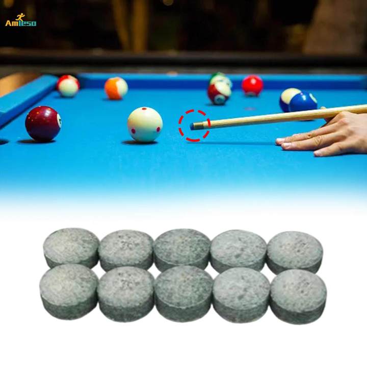 10Pcs Pool Cue Tips Break Jump Tips Repair, Billiard Game, Billiard ...