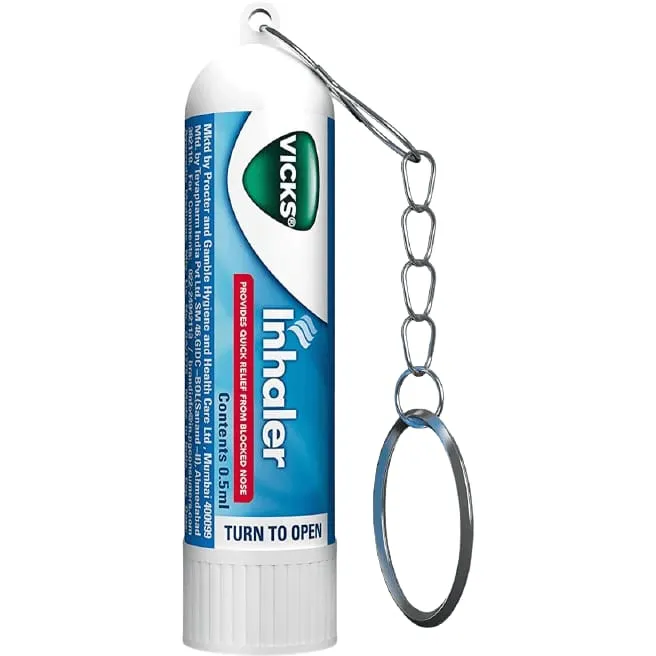 VICKS Inhaler Provides Quick Relief from Blocked Nose | Daraz.lk