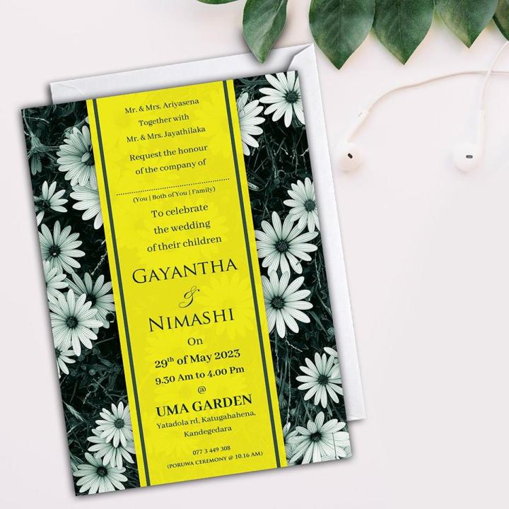 Wedding Cards (50 Pack) | Daraz.lk