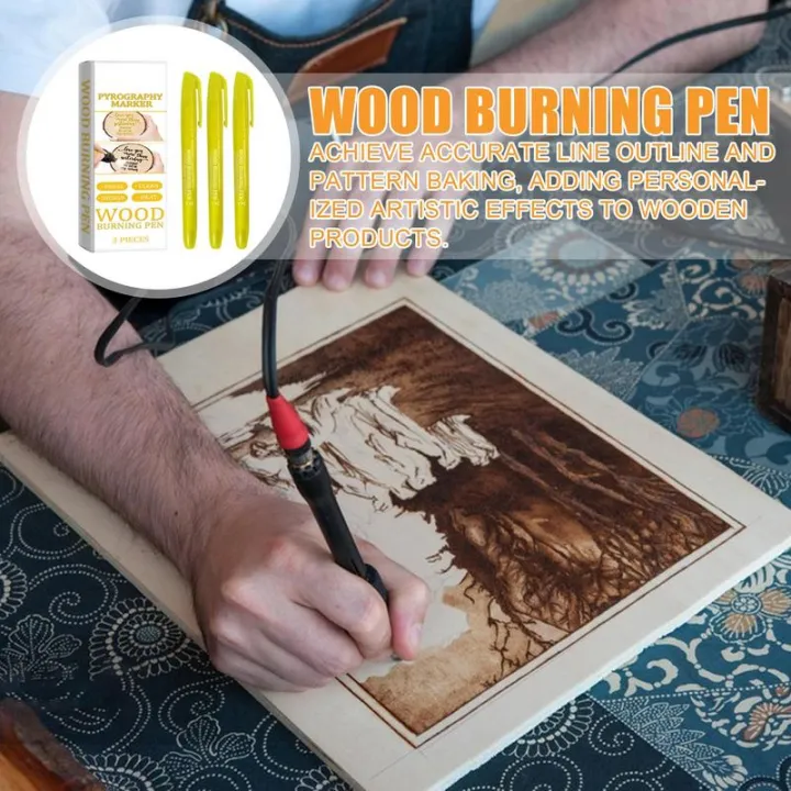 Scorch Pen For Wood Scorch Pen Marker Pen 3X Environmentally Friendly ...