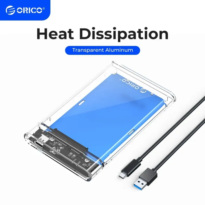 ORICO USB3.1 Gen1 Type C HDD Enclosure Case USB3.0 HDD Case Hard Drive ...