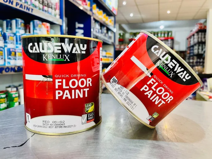 Asiantpaints causeway kenlux floor paint red 1/2 L | Daraz.lk