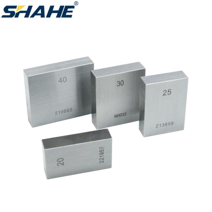 SHAHE Precision Block Gauge Measure Gage Block Steel Square Gage ...
