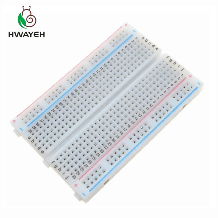 【YIYANGMAOYI111】1 Pcs New 400 Solderless PCB Breadboard Mini Universal ...