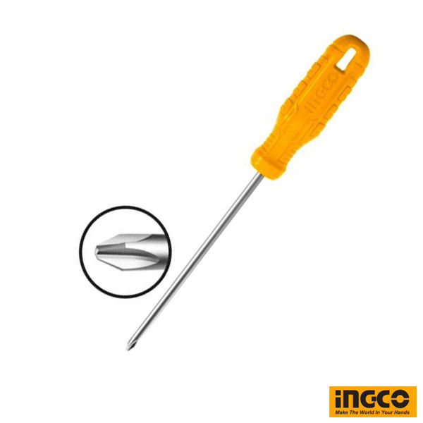 INGCO Slotted Cross Screwdriver - 5mm x 100mm | Daraz.lk