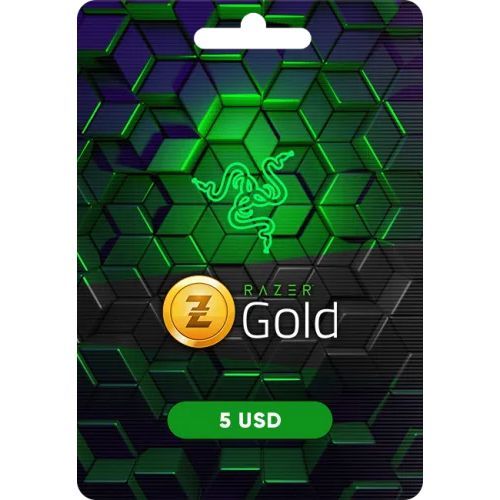 5 USD Razer Gold Global Pin Instant Email Delivery of Digital Codes ...