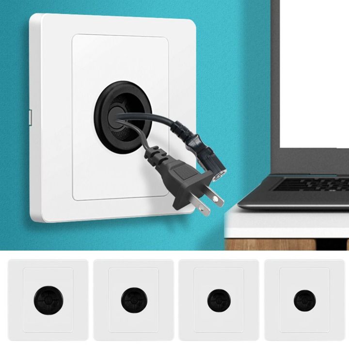 Wiring Accessories With Rubber Pad Wall Blank Panel With Outlet Hole ...