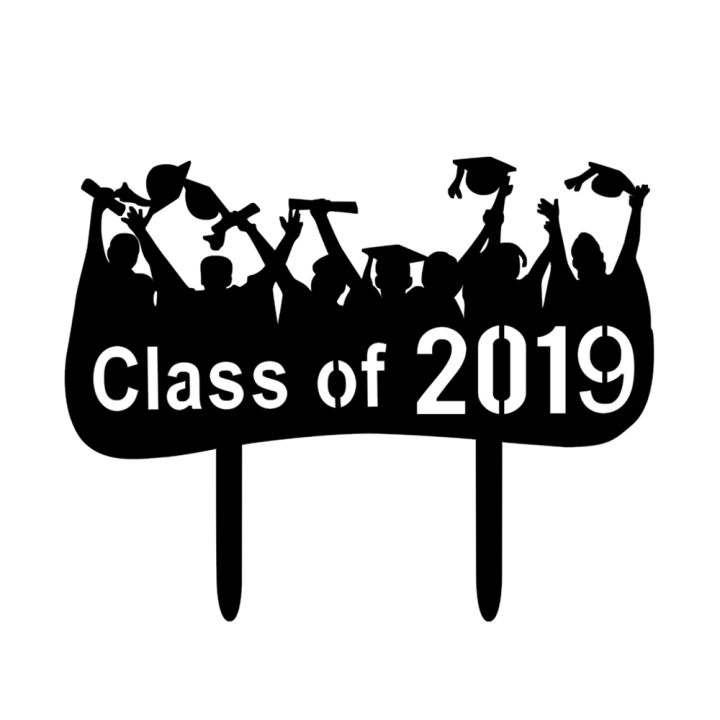 【DIV MALL】Type Black of 2021 Congratulations Grad Cake Topper ...