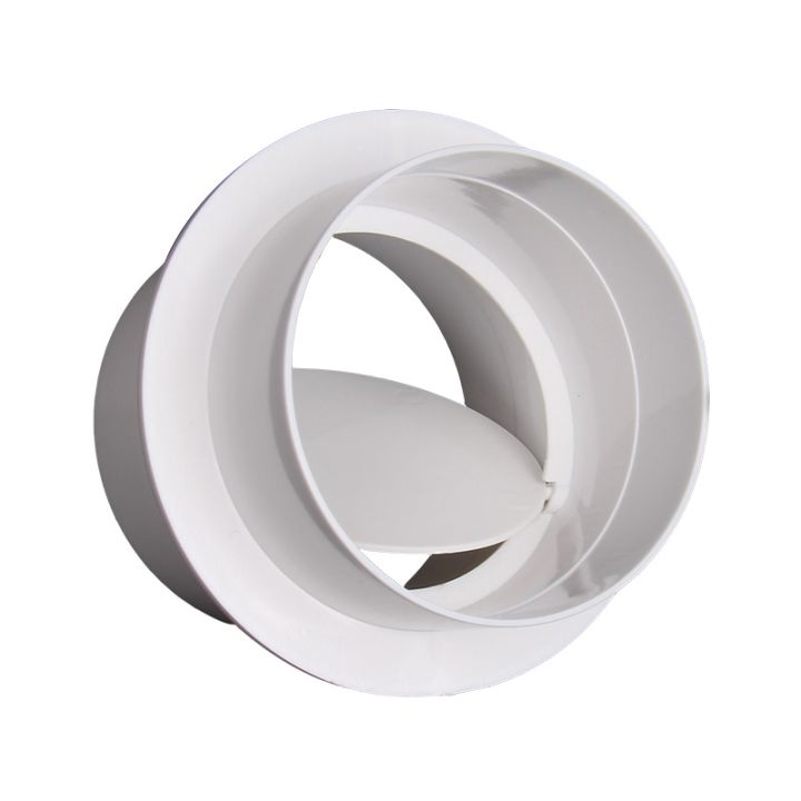 PVC Exhaust Check One-wat Valve Round Backdraft Damper 80-250mm ABS ...
