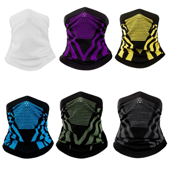 Hiking Face Mask Bandana Neck Warmer Gaiter Bicycle Cycling Ski Tube ...