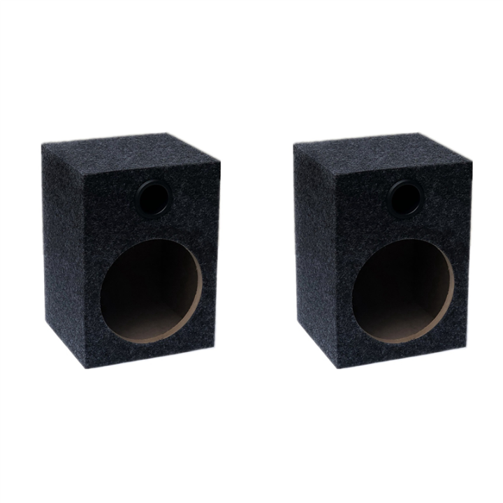 JINMY 2X Car Single 8-Inch Speaker Box Universal Sealed Speaker Boxes ...