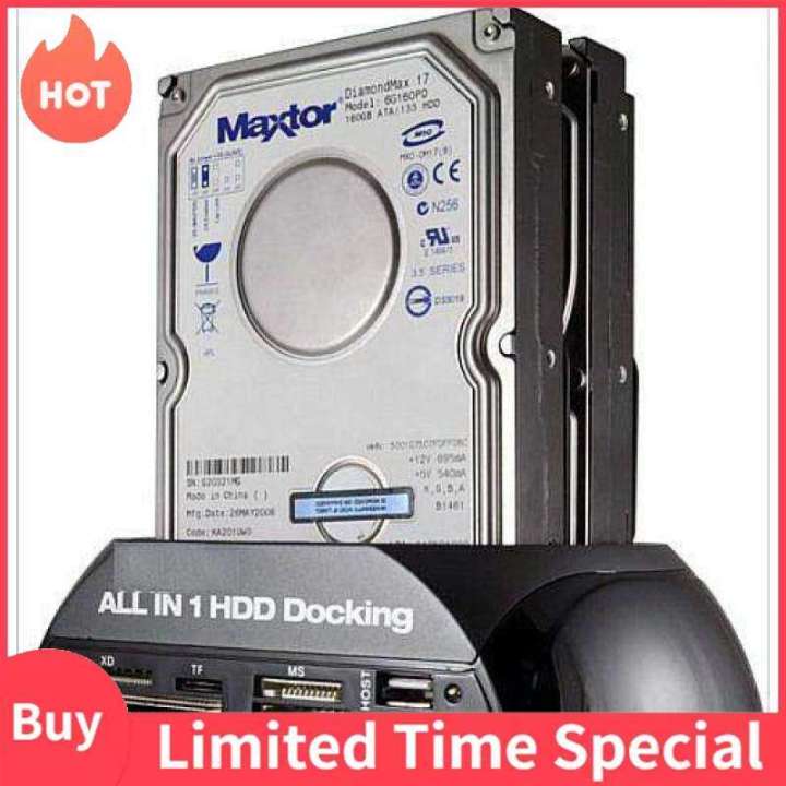 2.5 / 3.5 IDE SATA HDD Docking Station Card Reader Hub | Daraz.lk