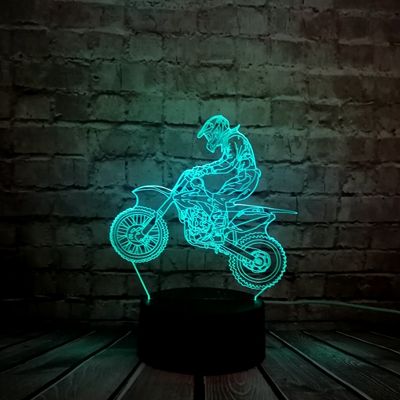 【VA VA VOOM】3D Night light motocykel led light Motorcycle Shape Car 7 ...