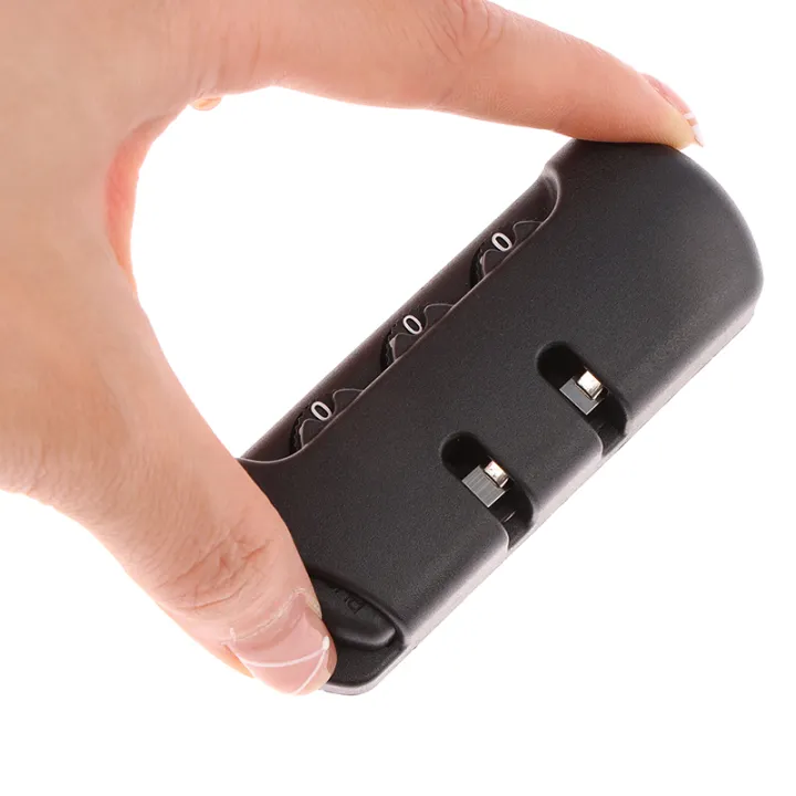 For Travel Luggage Suitcase Code Anti-theft Fixed Lock Pull Chain Bag Accessories Black Plastic ...