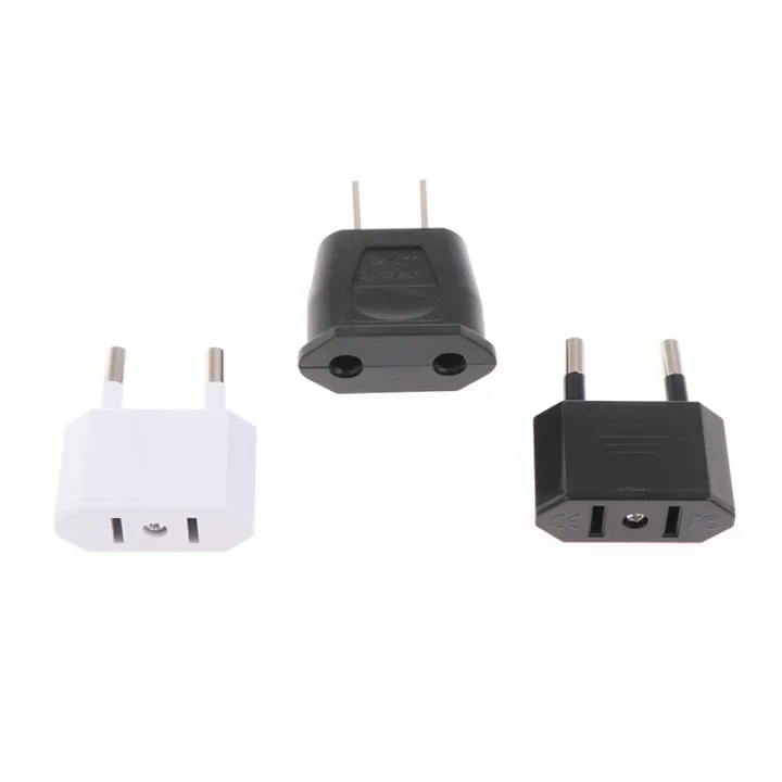 American China To EU Europe Travel Power Adapter 2 Pin US To EU Plug ...