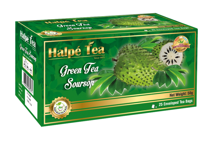 Halpe Tea - Green Tea Soursop 25 Enveloped Tea Bags | Daraz.lk