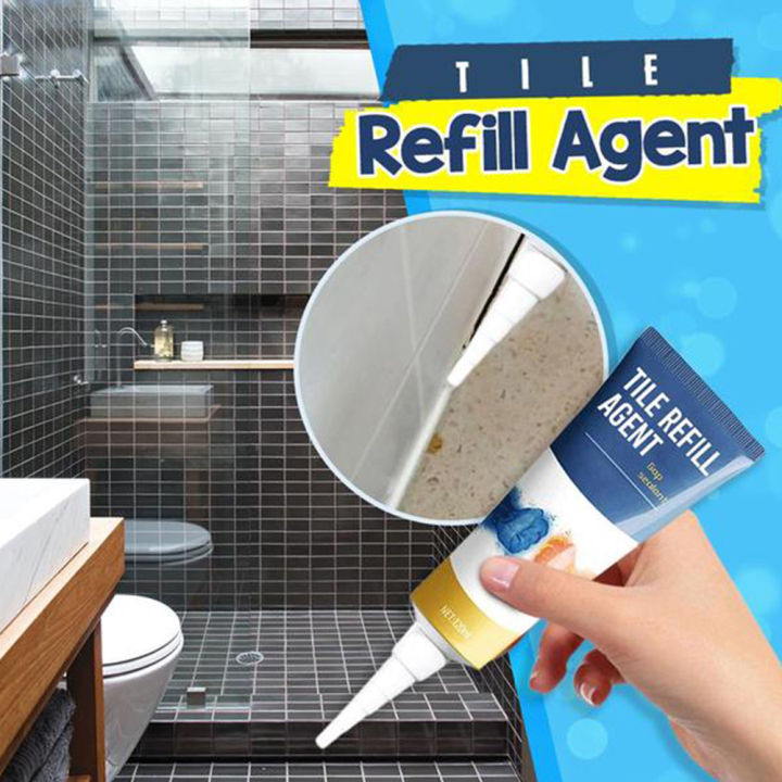 Professional Tile Gap Repair Agent White Tile Refill Grout Pen ...