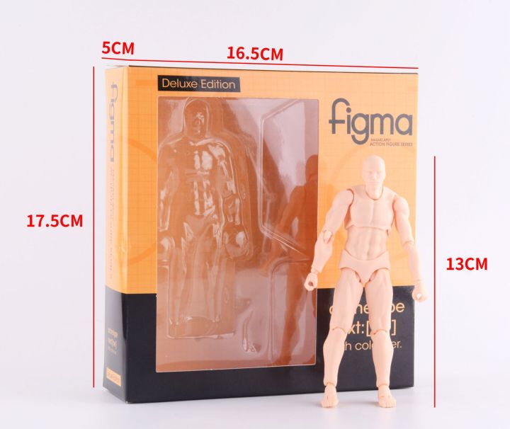 【DIV MALL】Figma Deluxe Edition Body Kun Body Chan BJD Joints Movable ...