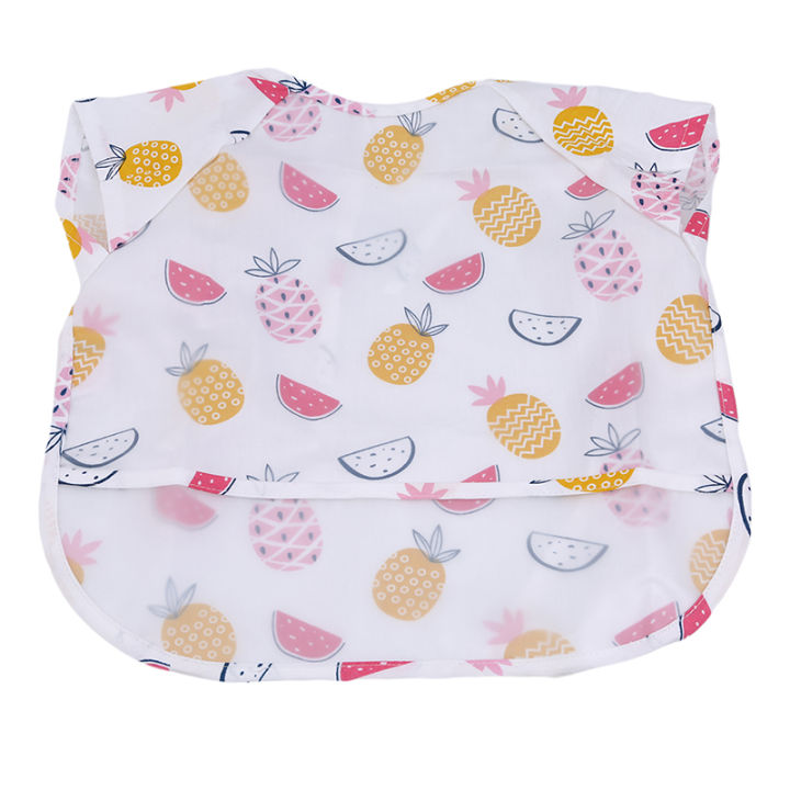 【ComfyCrossing】Disposable Half-Sleeved Baby Eating Feeding Smock Bib ...