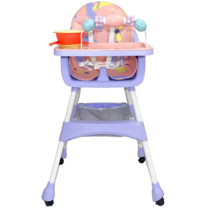 Baby Feeding High Chair | 4 In 1 | Multifunctional | Foldable | Premium ...
