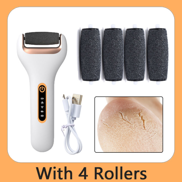 Electric Roller Foot File Grinder Dead Skin Dry Callus Remover Foot ...