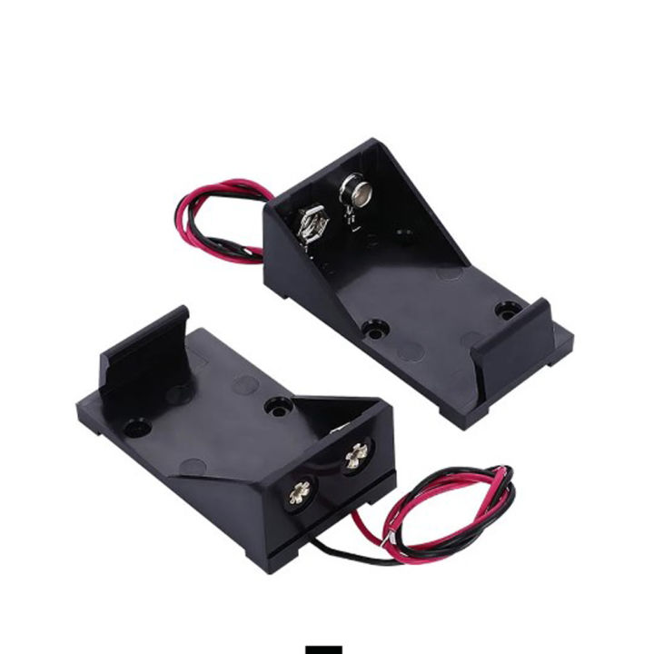 9V Power Battery Box 9V Battery Buckle Battery Holder Square Battery ...