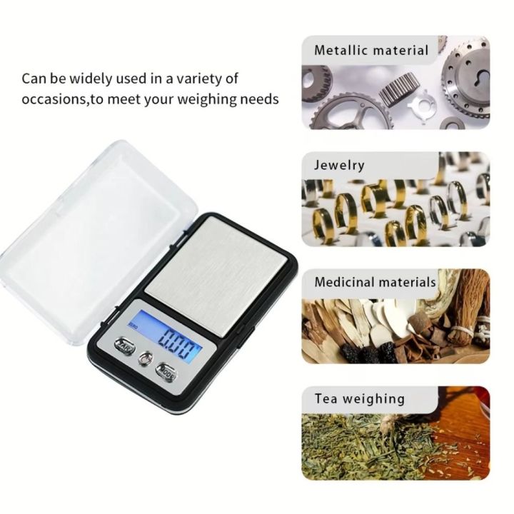 Durable Mini Electronic Scale LCD 200g/0.01g Digital Scale Accurate ...