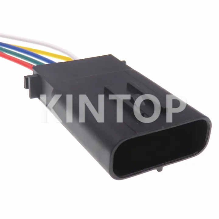 1 Set 6 Pins Car Reversing Radar Male Plug Female Cable Socket AC ...