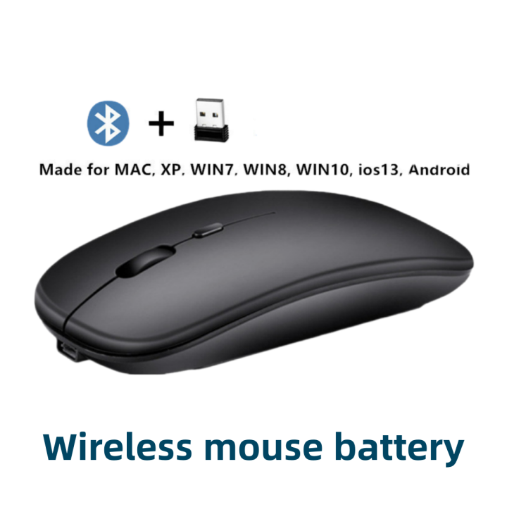 【ZIME】Wireless Mouse for Laptop Tablet Ultra-thin Silent Wireless ...