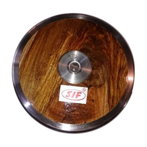 Brown Wooden Discus Throw 2 kg and 1.5 kg | Daraz.lk