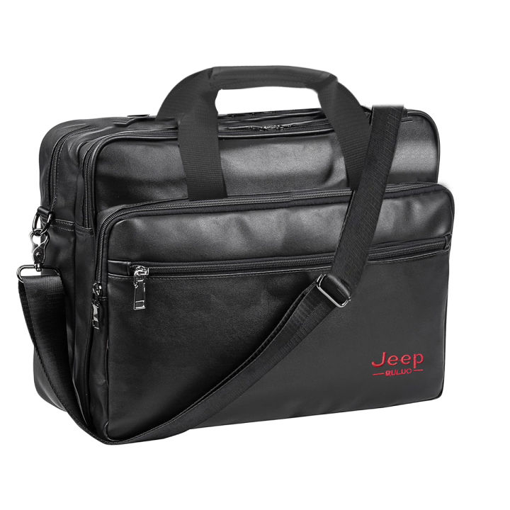 Premium PU Leather Office Bag – Large Size (39cm x 13cm x 28cm) | 5 ...