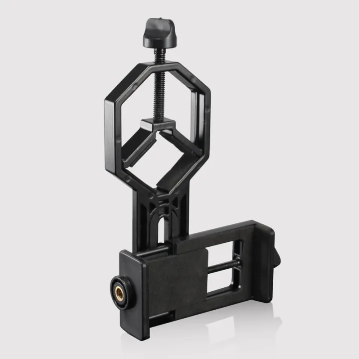 Cell Phone Adapter with Spring Clamp Mount Monocular Microscope ...