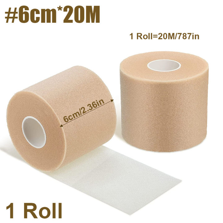 1Roll Foam Cotton Skin Film Self-adhesive Elastic Bandage Elbow Knee ...