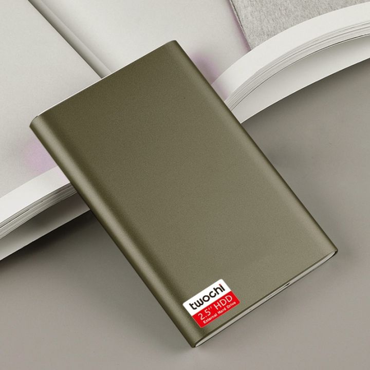 【grey 250GB】 TWOCHI Super External Hard Drive USB3.0 HDD Storage For PC ...