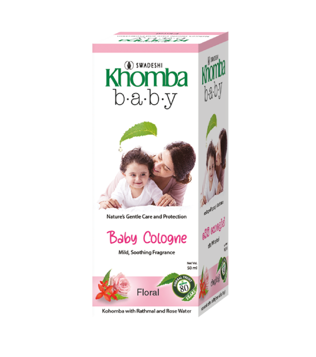 Swadeshi Khomba Baby Cologne - Floral with Kohomba - 100ml | Daraz.lk
