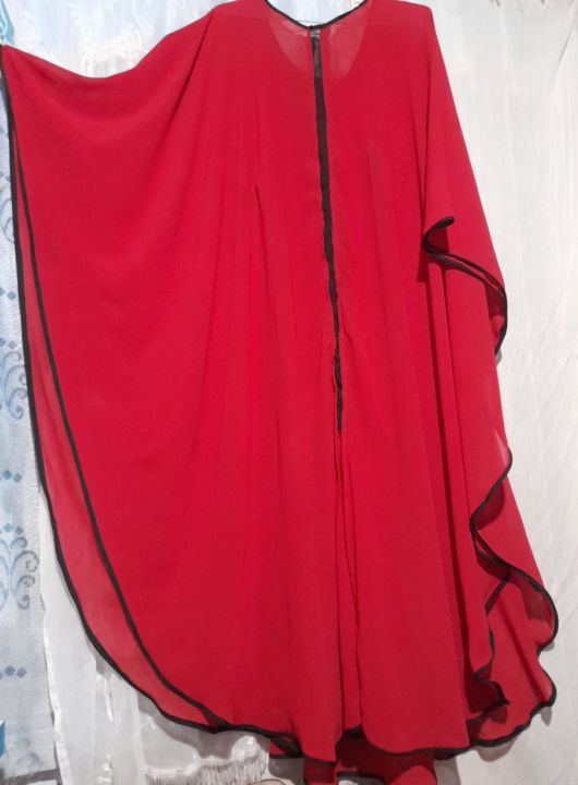 new model albab chiffon matirial abaya cover | Daraz.lk