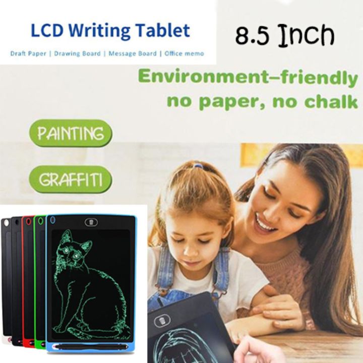 8.5 inch LCD Writing Drawing Board Children Writing Pad fun Drawing ...