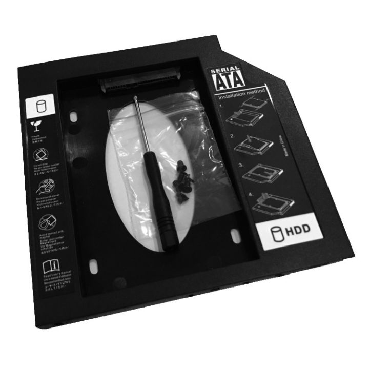 【Eorro】Full plastic notebook optical drive hard disk bay SSD solid ...